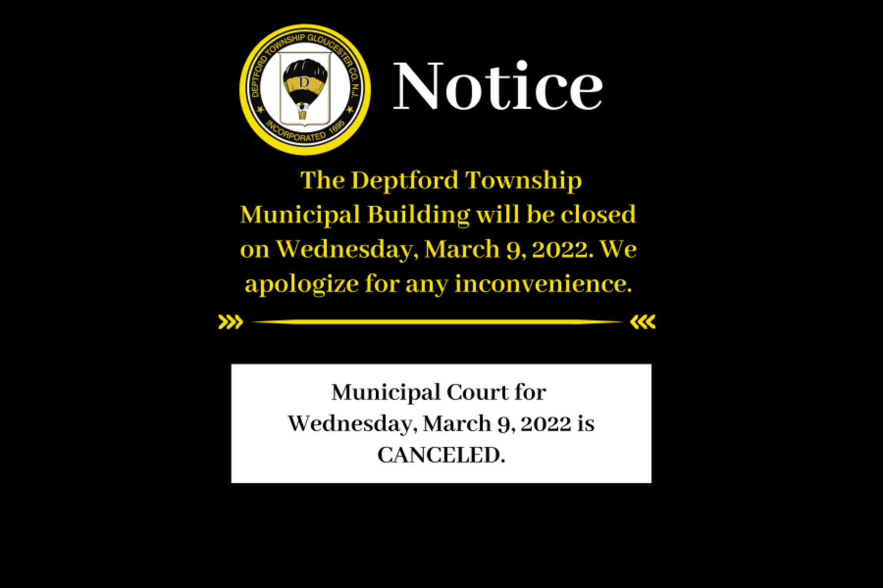 Township of Deptford, NJ